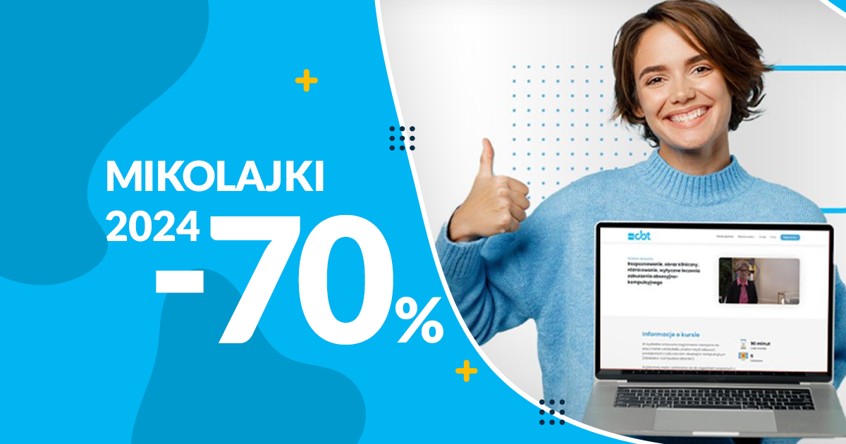Nowość na platformie eduCBT i wyjątkowa promocja Mikołajkowa! - Centrum CBT